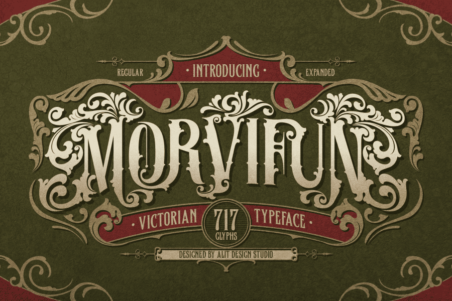 Morvifun Expanded Font · 1001 Fonts