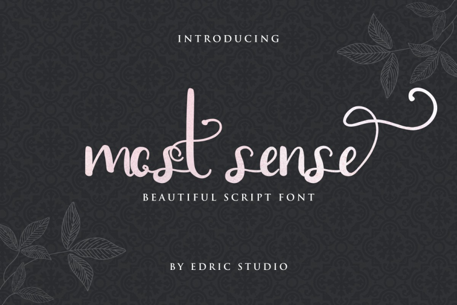 Most Sense Demo Font · 1001 Fonts