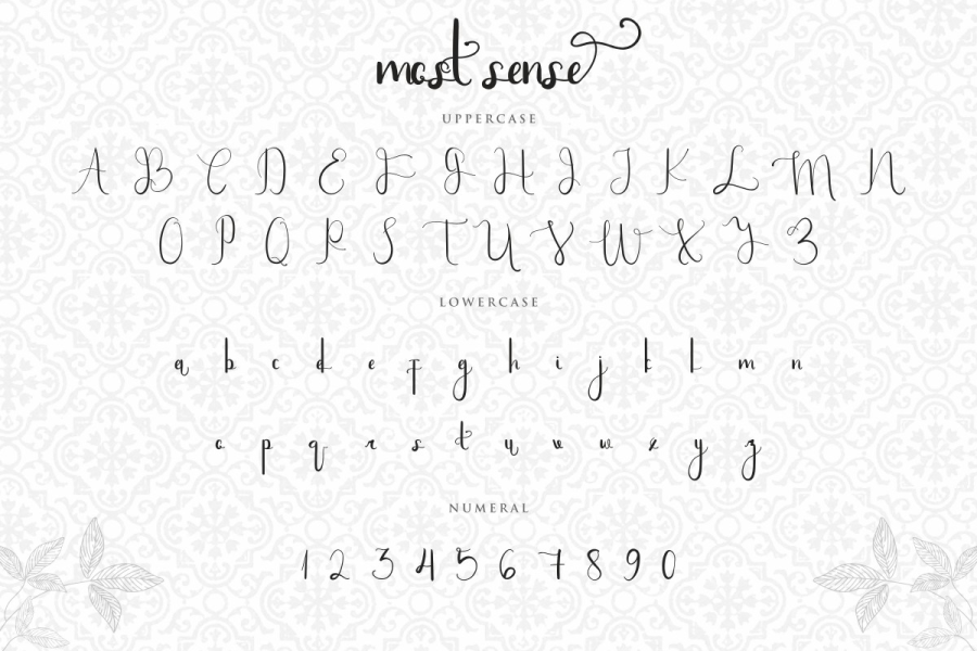 Most Sense Demo Font · 1001 Fonts