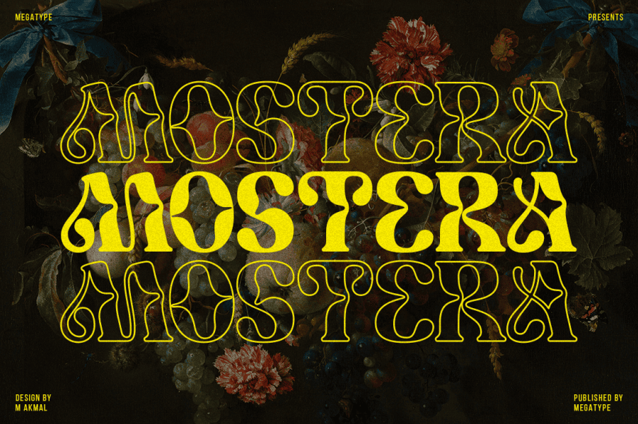 Mostera Font · 1001 Fonts