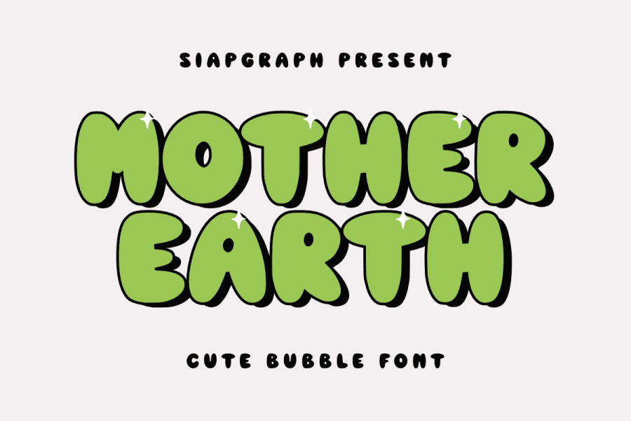 Mother Earth Font · 1001 Fonts