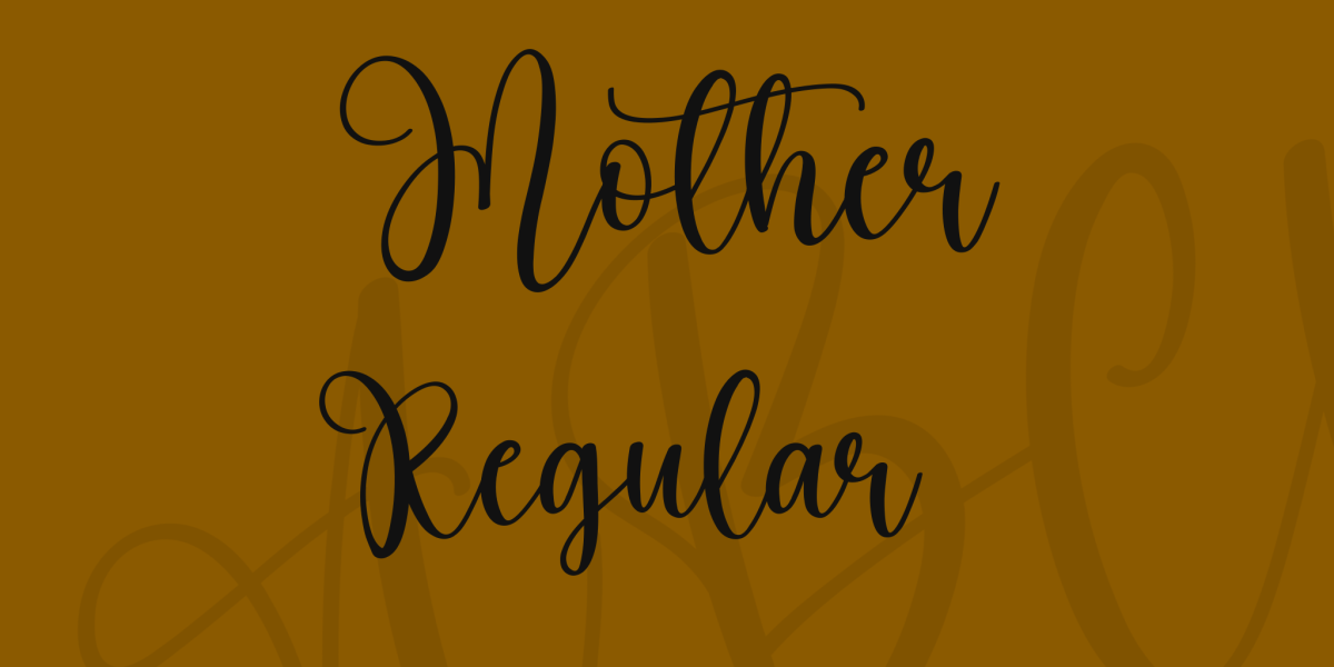 Mother Font · 1001 Fonts