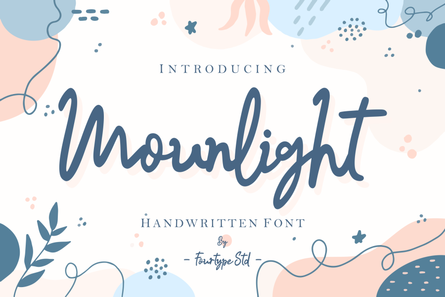 Mounlight Font · 1001 Fonts