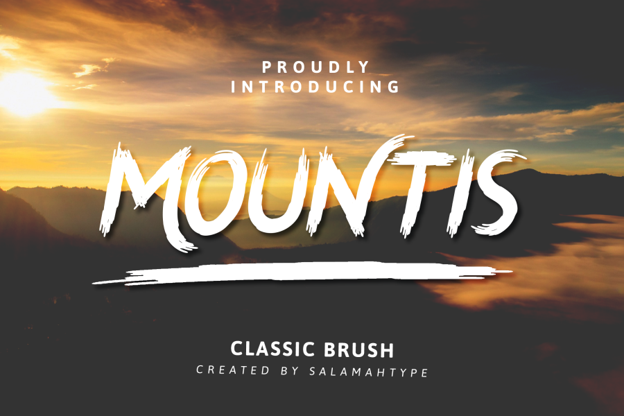 MOUNTIS Font Family · 1001 Fonts