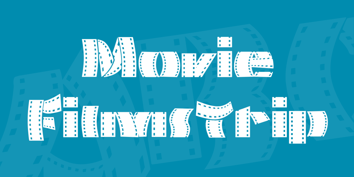 Movie Filmstrip Font · 1001 Fonts