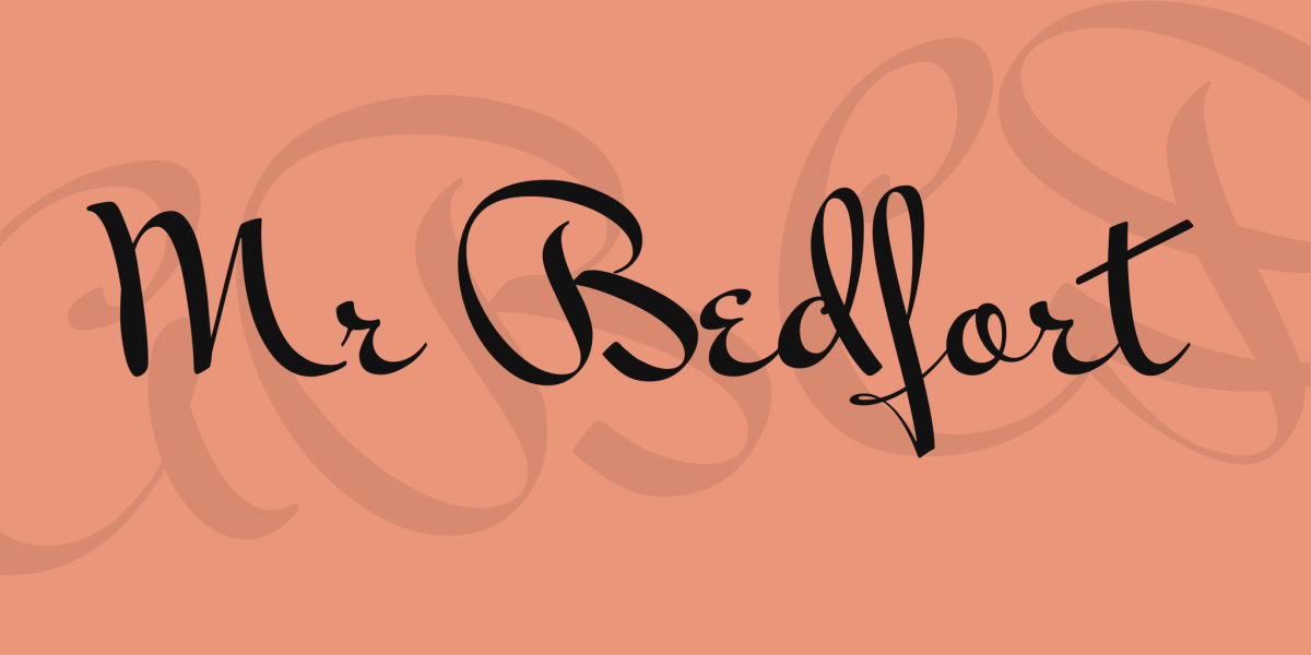 Mr Bedfort Font · 1001 Fonts