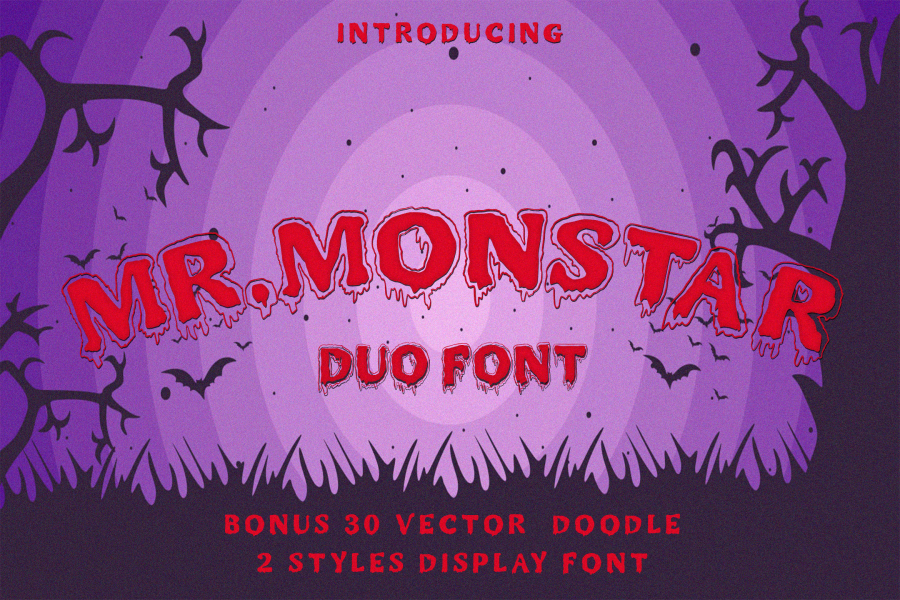 MR.MONSTAR Font · 1001 Fonts