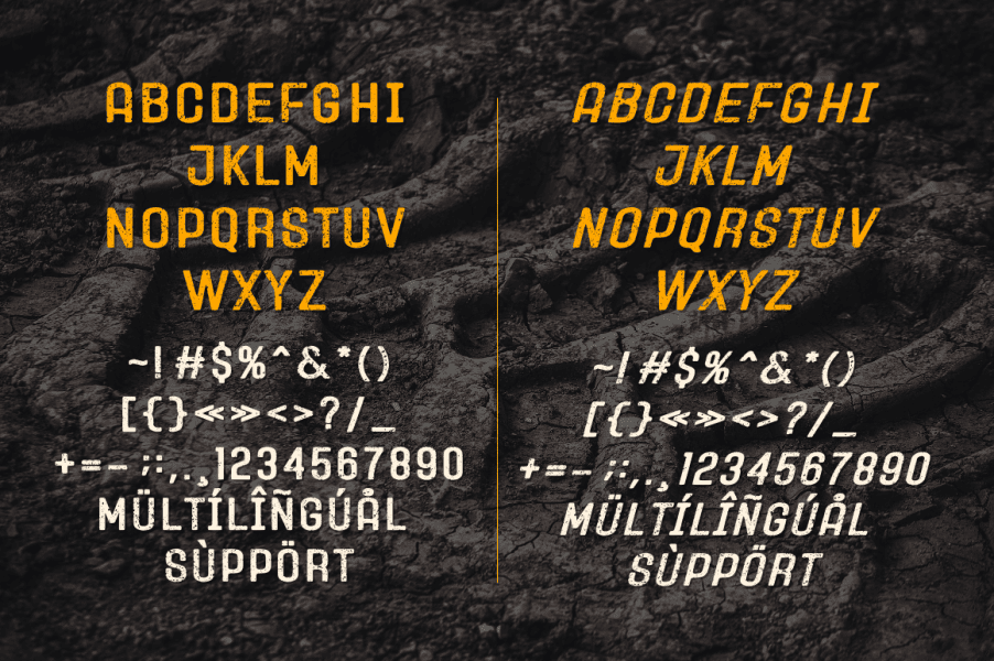 Mud Track Font · 1001 Fonts