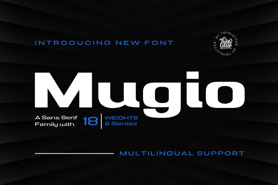 Mugio Personal Use Font Family · 1001 Fonts