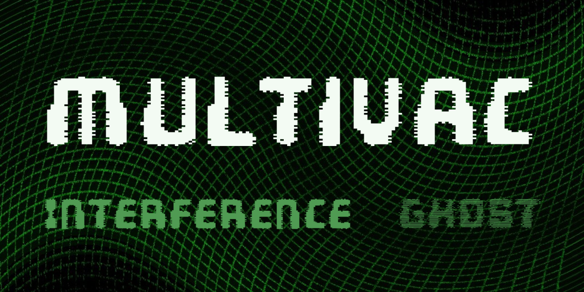 Multivac Font Family · 1001 Fonts