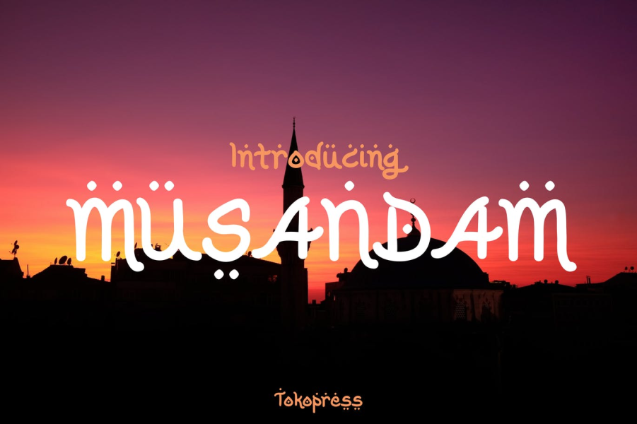 Musandam Font · 1001 Fonts