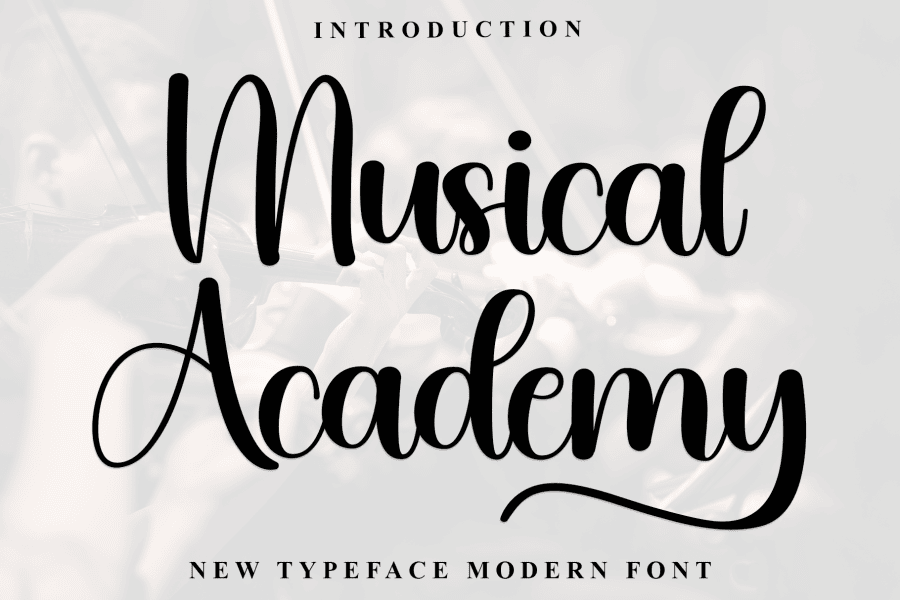 Musical Academy Font · 1001 Fonts