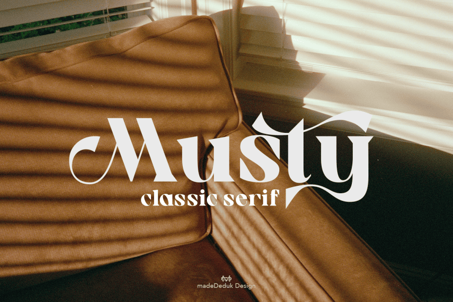 Musty DEMO Font · 1001 Fonts
