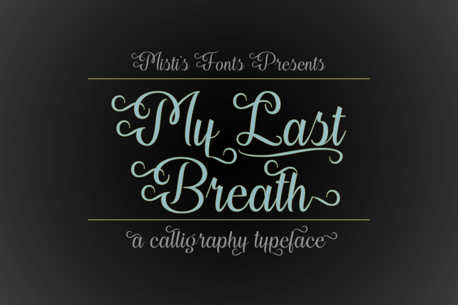 My Last Breath Font · 1001 Fonts