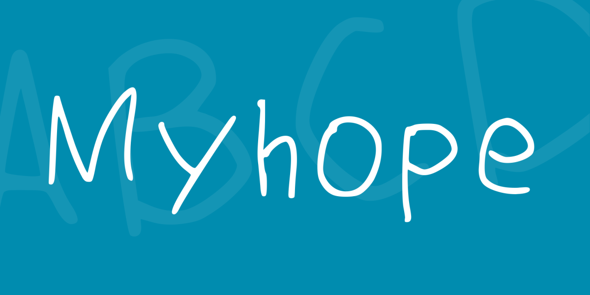 Myhope Font · 1001 Fonts