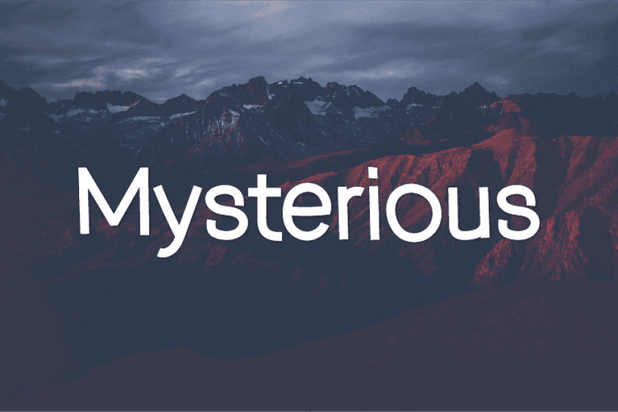 Mysterious Font · 1001 Fonts