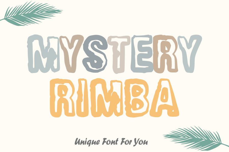 Mystery Rimba Font · 1001 Fonts