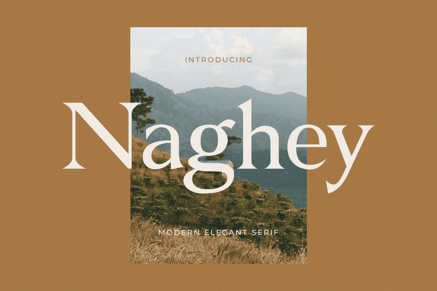 Naghey Font · 1001 Fonts