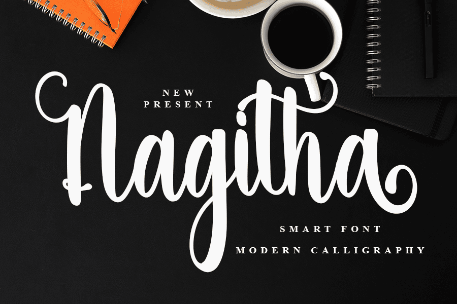 Nagitha Font · 1001 Fonts