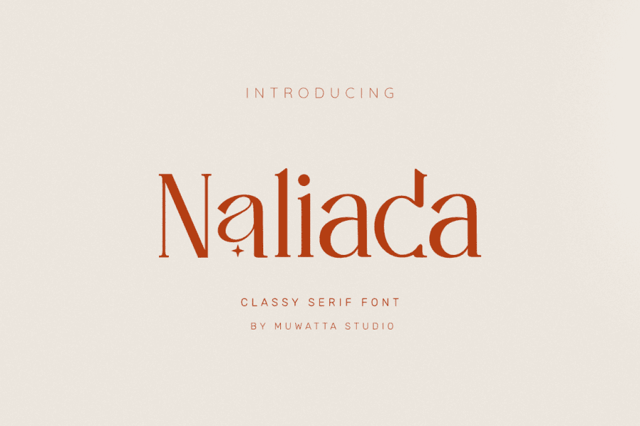 Naliada Font · 1001 Fonts