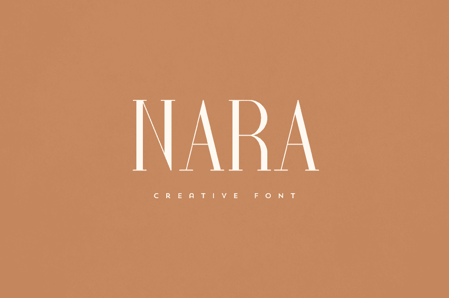 Nara Font · 1001 Fonts