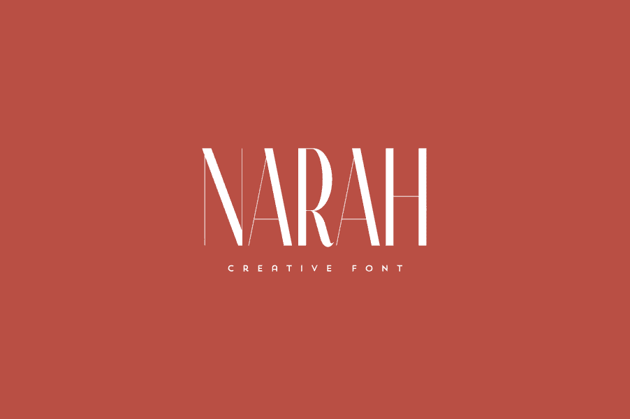 Narah Font · 1001 Fonts