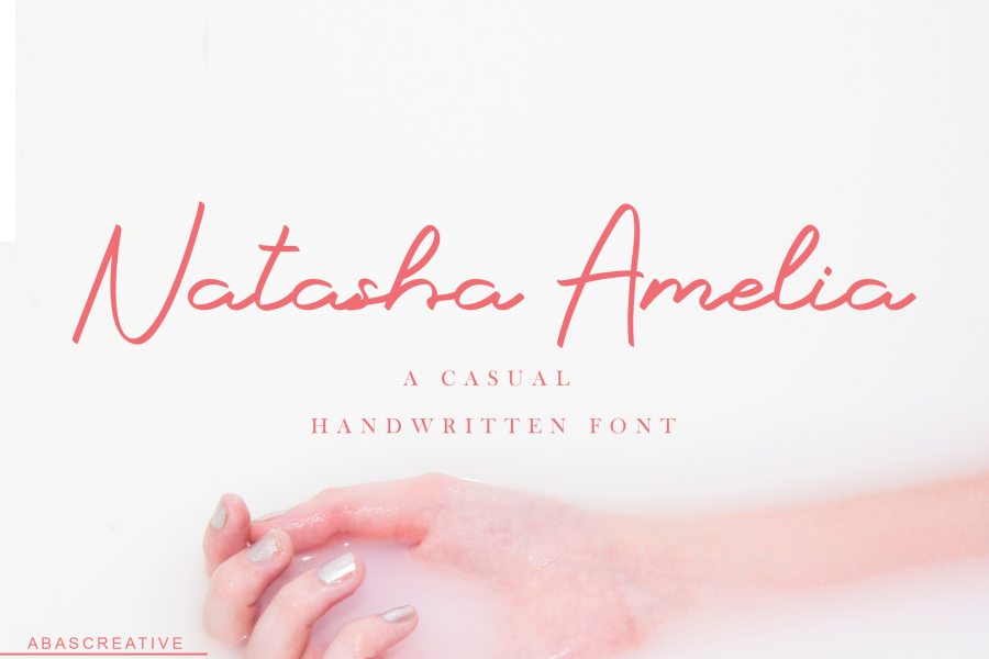 Natasha Amelia Font · 1001 Fonts