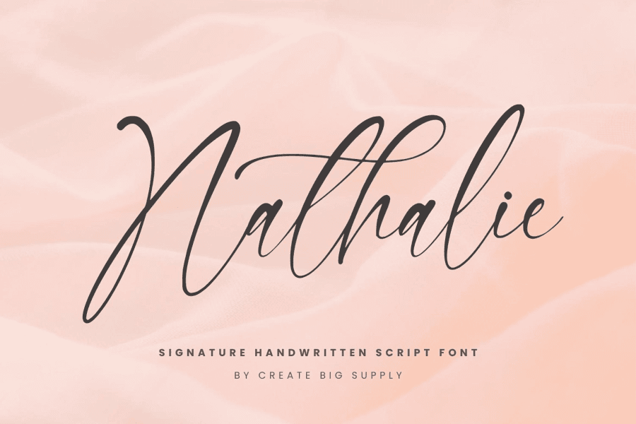 Nathalie Font · 1001 Fonts