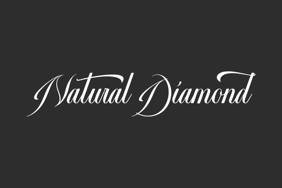 Natural Diamond Demo Font · 1001 Fonts