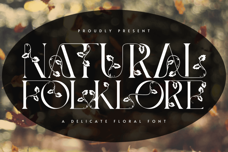 NATURAL FOLKLORE DEMO Font · 1001 Fonts