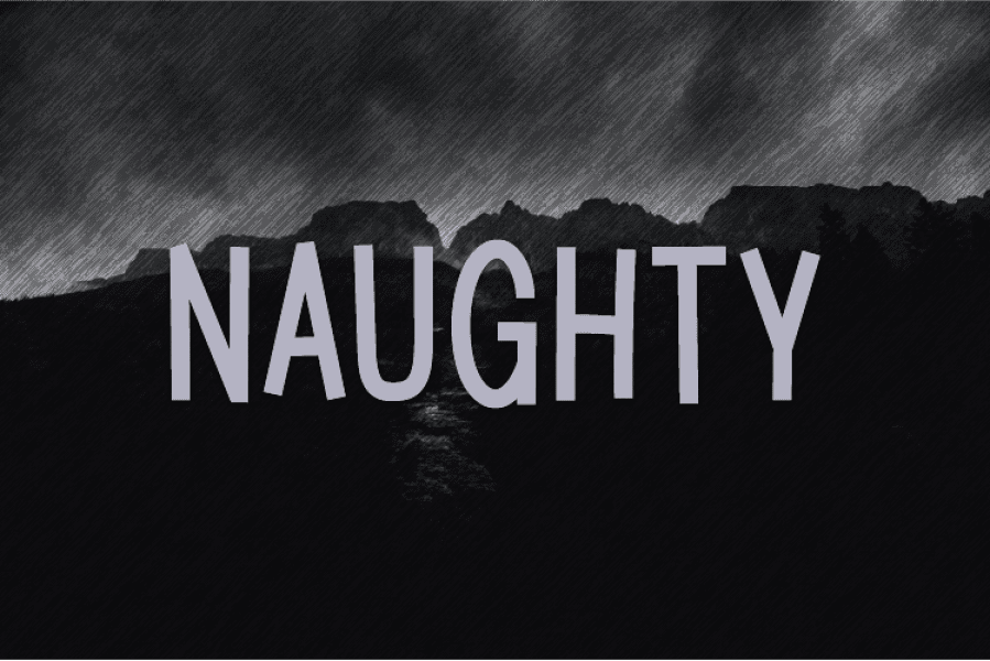 Naughty Font · 1001 Fonts