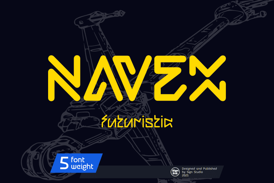 Navex Font · 1001 Fonts