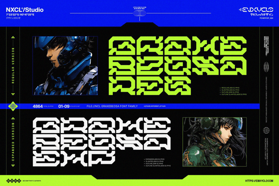 6 Free Gundam Fonts · 1001 Fonts