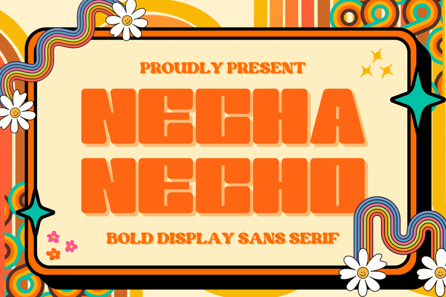 Necha Necho Font · 1001 Fonts
