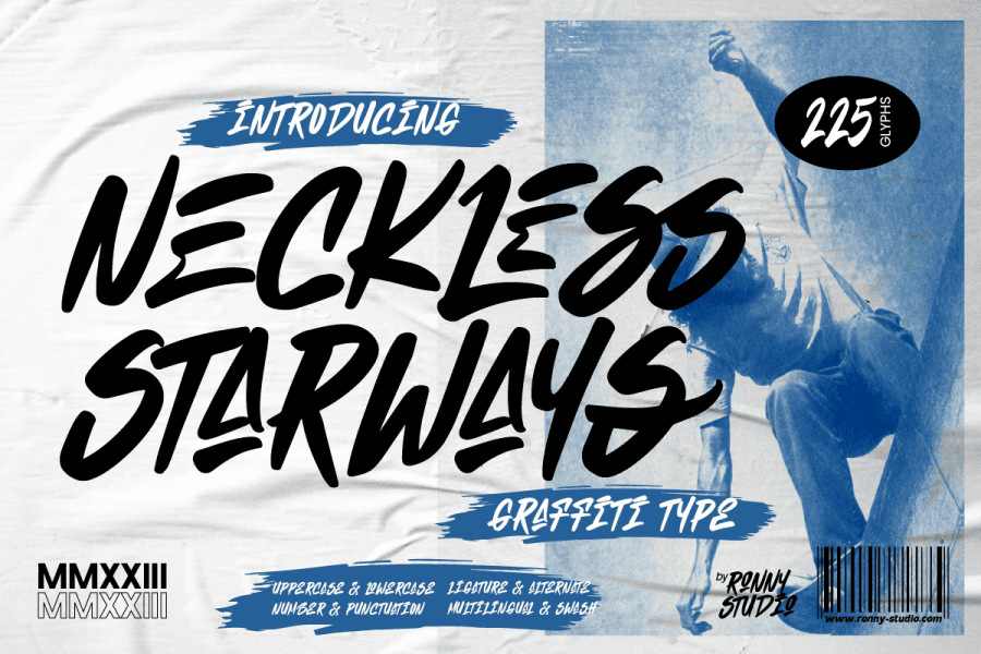 6 Free Graffiti, Magazine, Poster, Punk Fonts · 1001 Fonts