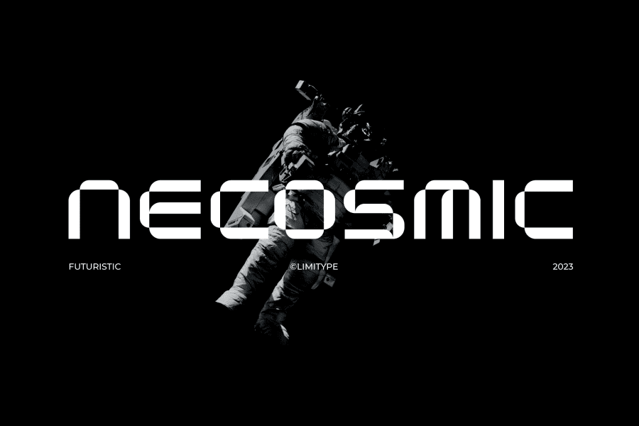 Necosmic Font · 1001 Fonts
