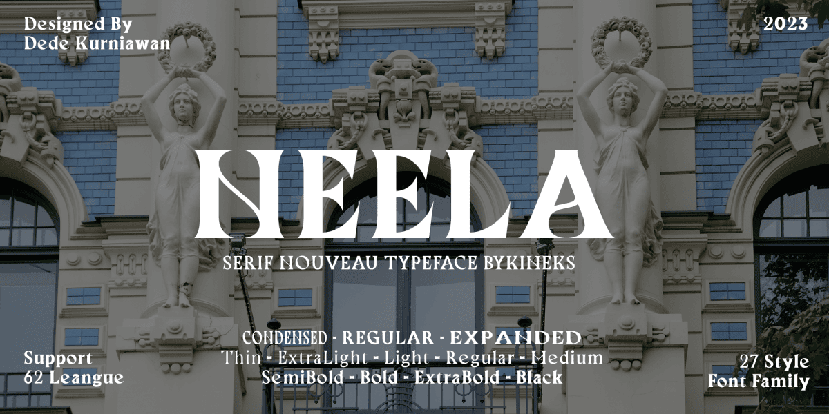 Neela Demo Font · 1001 Fonts