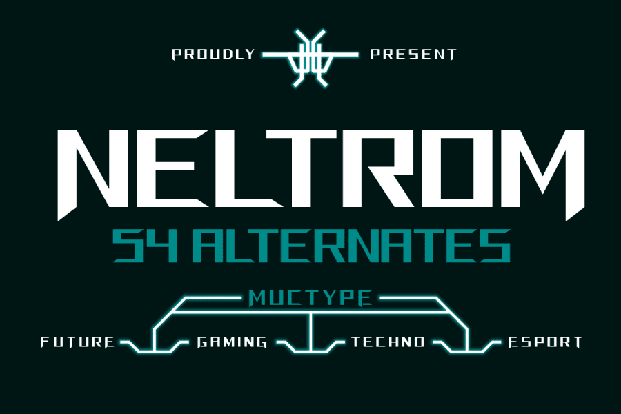 Neltrom Font · 1001 Fonts