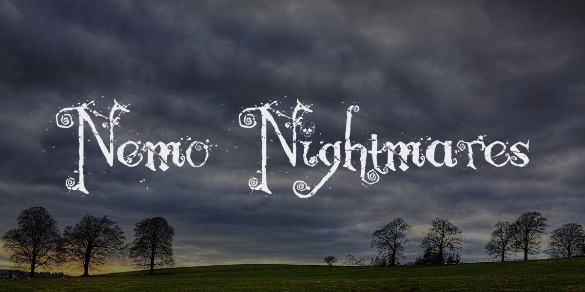 Nemo Nightmares Font · 1001 Fonts