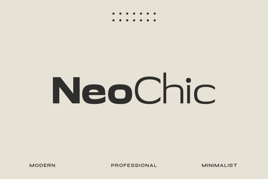 Neo Chic Font Family · 1001 Fonts