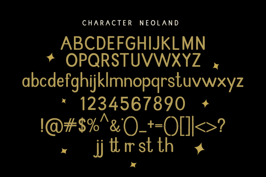 Neoland Font · 1001 Fonts
