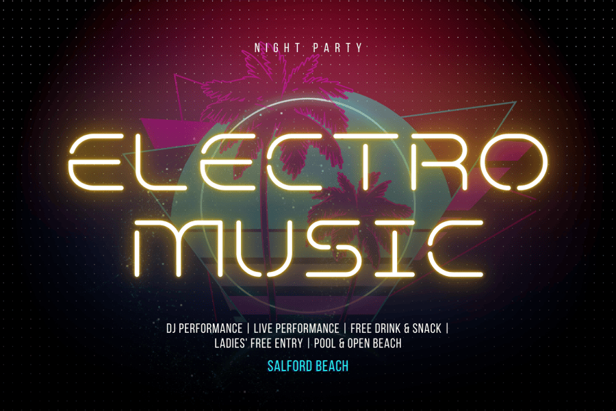 Neon Bright Font · 1001 Fonts