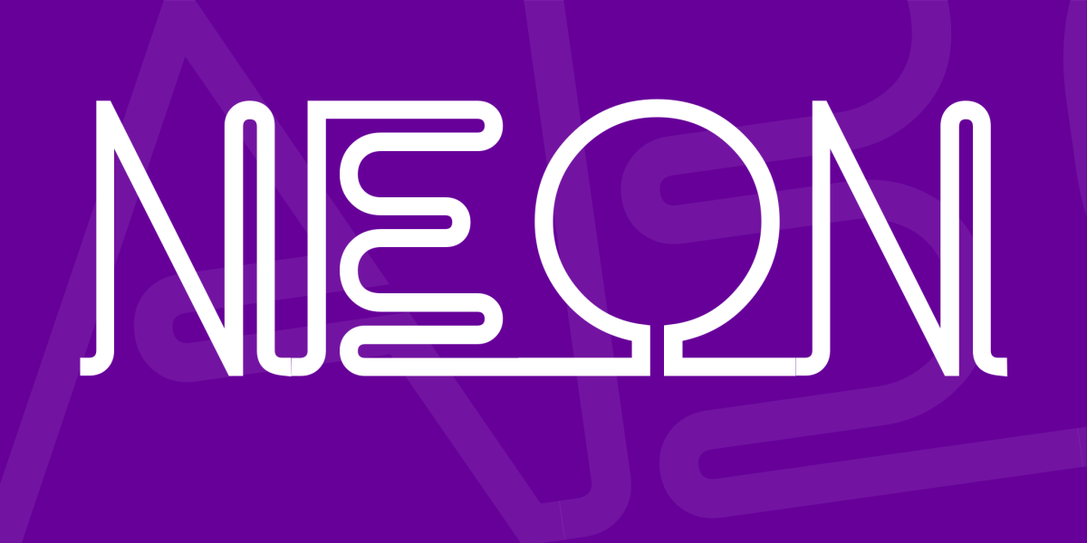 Neon Font · 1001 Fonts
