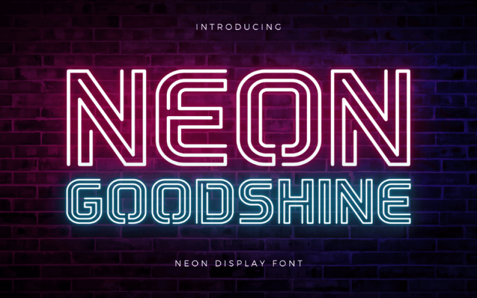 9 Free Glowing Fonts · 1001 Fonts