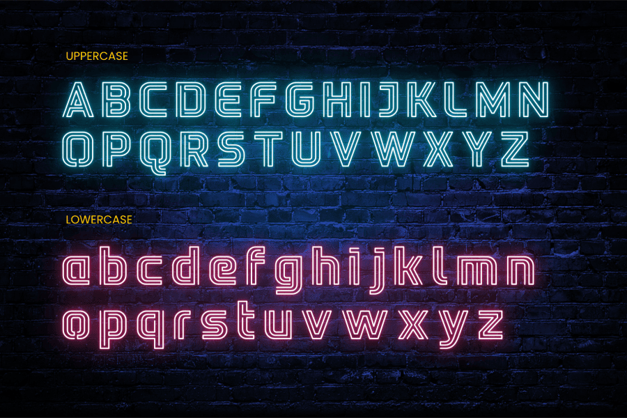 Neon Goodshine Font · 1001 Fonts