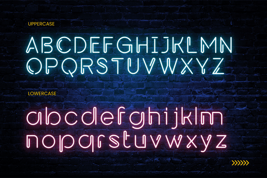 Neon Spark Font · 1001 Fonts