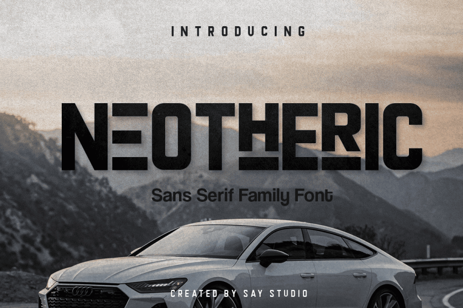 Neotheric DEMO Font · 1001 Fonts