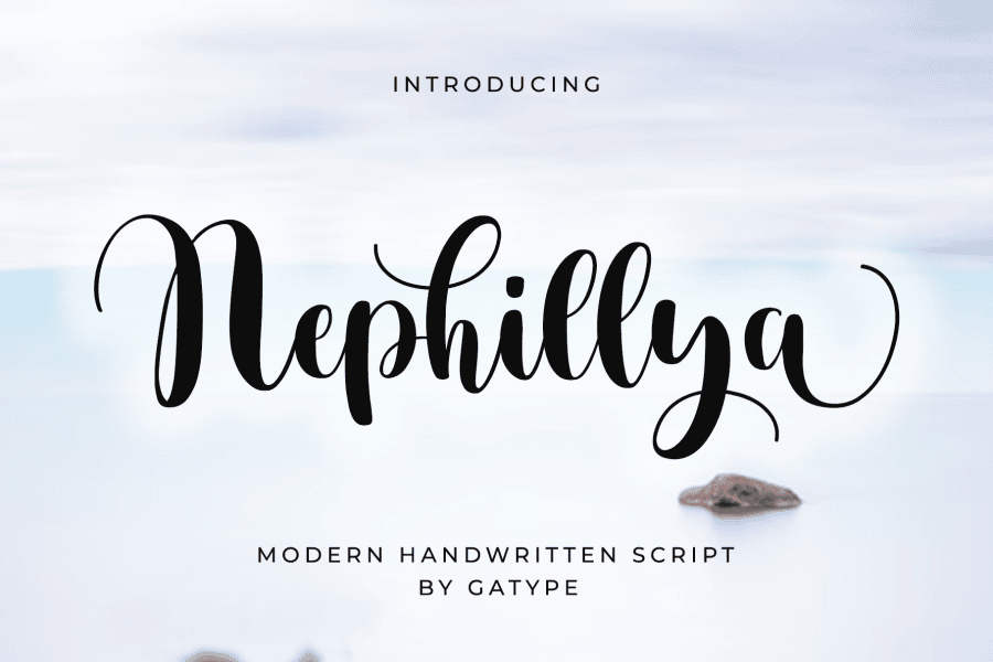 Nephillya Font · 1001 Fonts