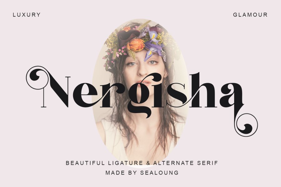 Nergisha Font · 1001 Fonts