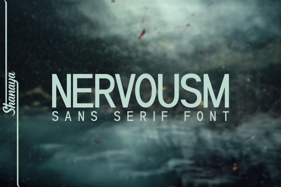 Nervousm Font Family · 1001 Fonts